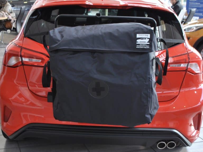 Ford Focus Roof Box. No Clamps No Bars No Brackets : No Fuss