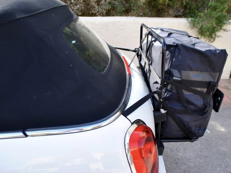 Mini Convertible Luggage Rack - 125 Litres of Extra Boot Space
